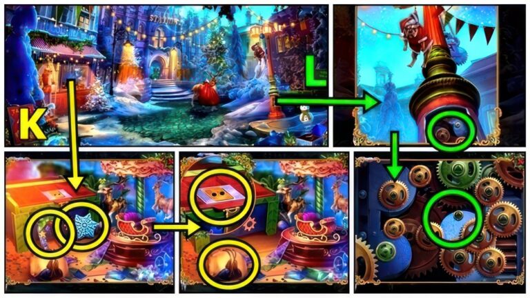 The Christmas Spirit 5: Golden Ticket - Walkthrough
