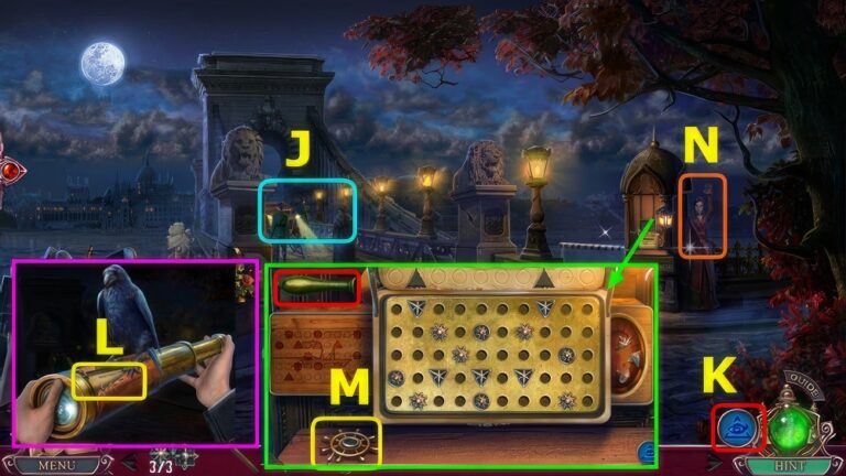 Dark City 5: Budapest - Walkthrough