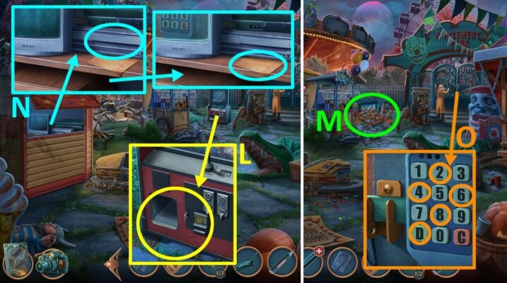 Mystical Riddles 4: Ghostly Park - Walkthrough