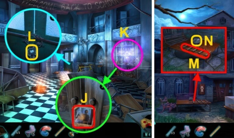 Maze 5: Sinister Play - Walkthrough