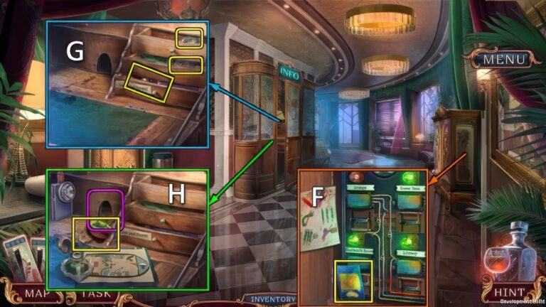 Lady Mabel Mysteries 1: Death on Board - Walkthrough
